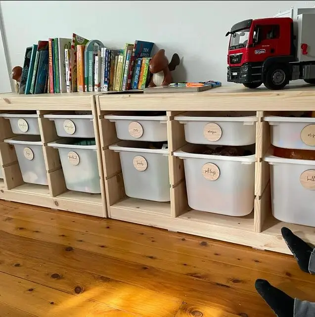 Personalised Wooden Toy Labels Wooden Gift Tags Play Room Labels Wooden ...