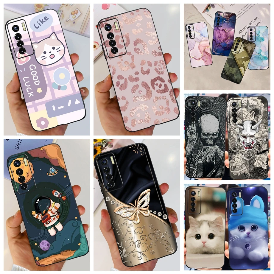 Case-for-Tecno-Camon-17-P-Phone-Cover-CG7-CG7n-Soft-Silicone-Funda ...