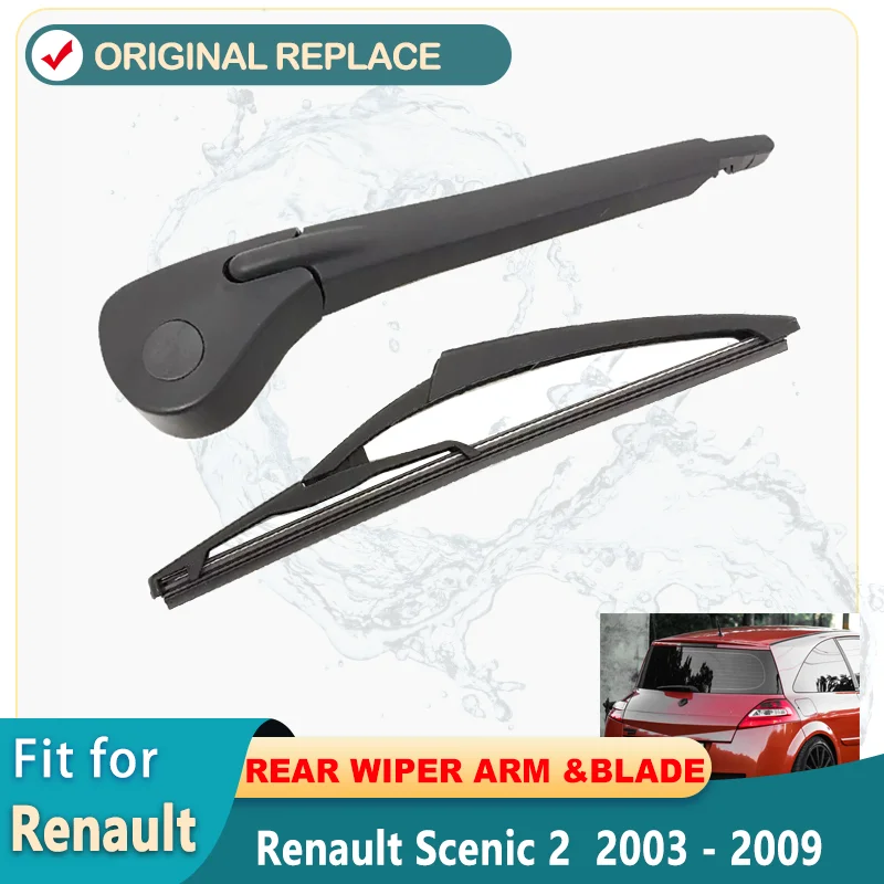 Rear-Windscreen-Wiper-Blade-Arm-Set-Kit-for-Renault-Scenic-2-Grand ...