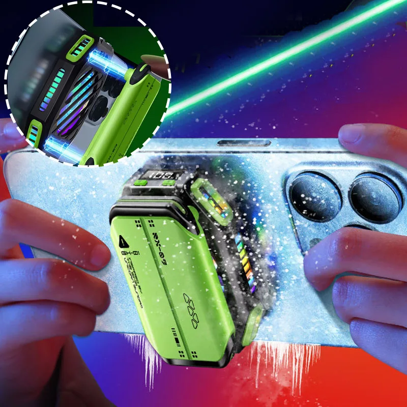 RGB-Mobile-Phone-Radiator-Tablet-Turbo-Magnetic-Fan-Semiconductor-With ...