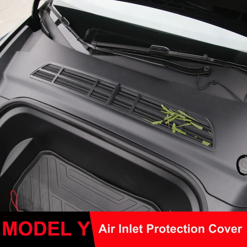 Insect-proof Net For Tesla Model Y Front Trunk Air-conditioning Cover ...