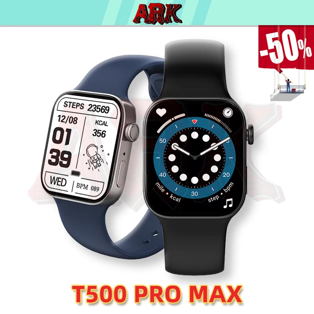 T500 Pro Max 오리지널 스마트 워치 Xiaomi PK HW7 Max Poco Watch DT7 Pro M26 36 ...