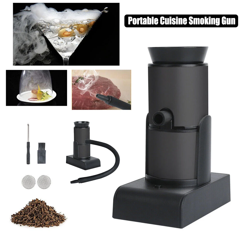 Portable-Smoker-Infuser-Handheld-Molecular-Cuisine-Smoking-Gun-Food ...