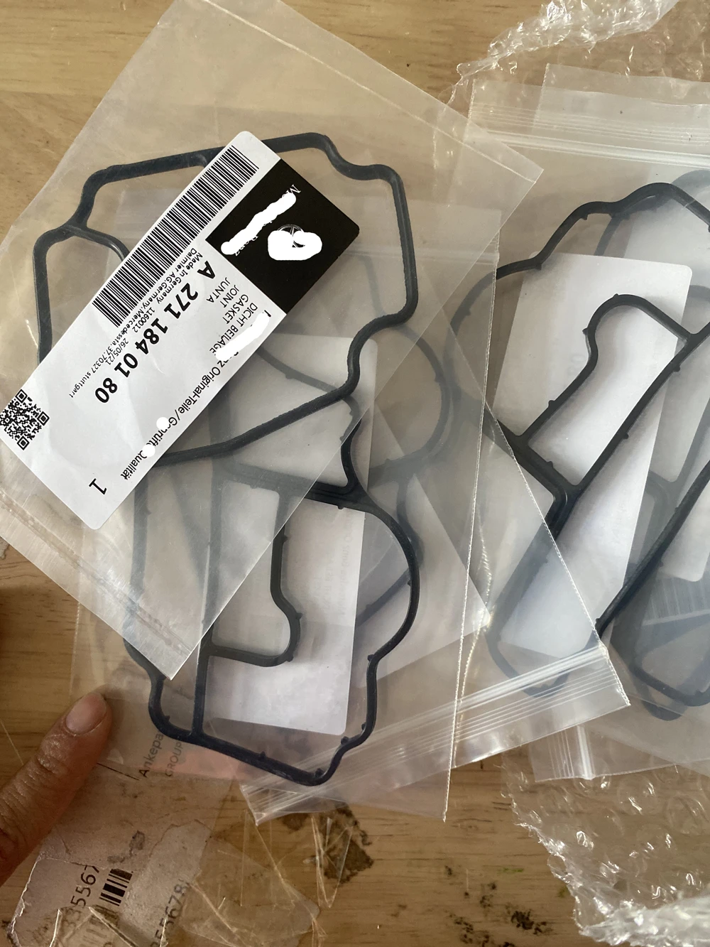 메르세데스 벤츠 C230 컴프레서 오일 필터 키트 가스켓, 오일 플레터 하우징 씰 가스켓 2711840180|오일 필터 ...