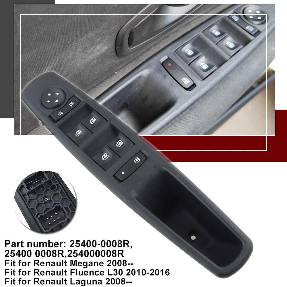 19-pins-Driver-Side-Power-Master-Window-Control-Switch-25400-0008R ...