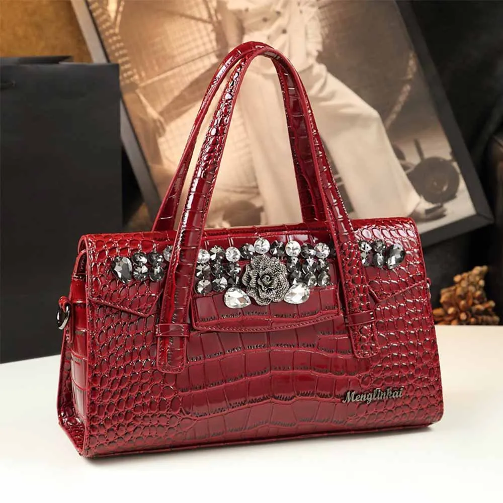 Elegant-Woman-Dinner-Party-Handbag-Luxury-Shine-Diamond-Shoulder-Casual ...