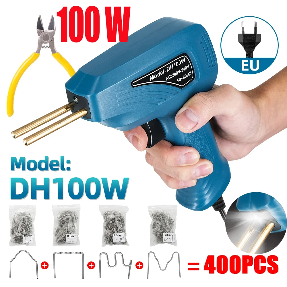 100W-Plastic-Welding-Gun-Hot-Stapler-Repair-Bumper-Soldering-Iron ...