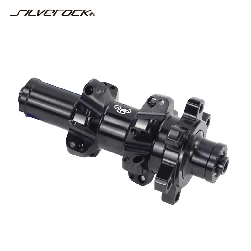 SILVEROCK-Alloy-Front-Hub-100mm-x-9mm-Disc-Brake-Straight-Pull-or-J ...