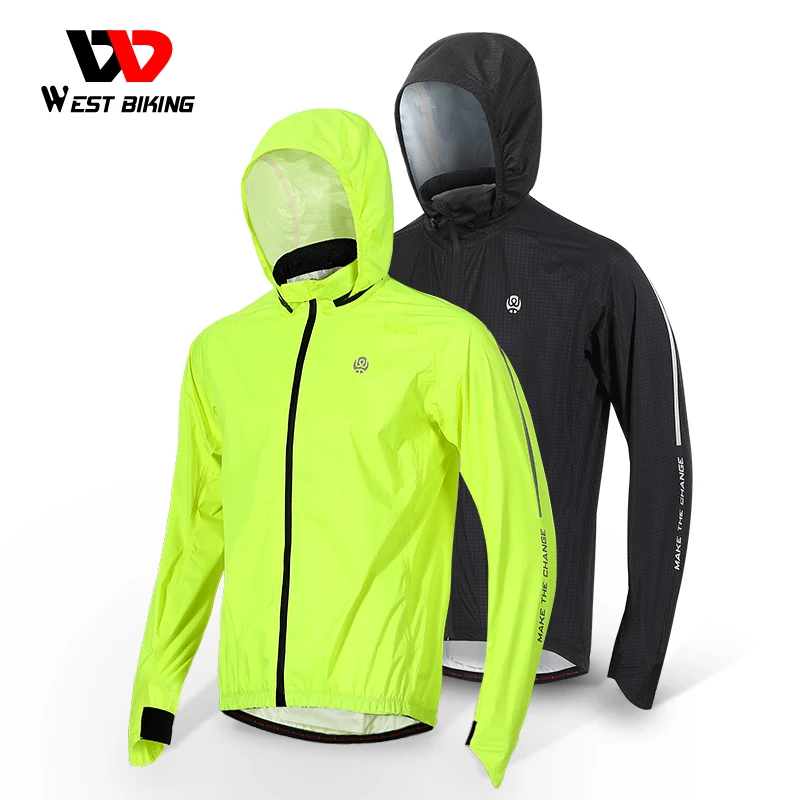 WEST BIKING Waterproof Windproof Men Cycling Jacket MTB Bicycle Jacket ...