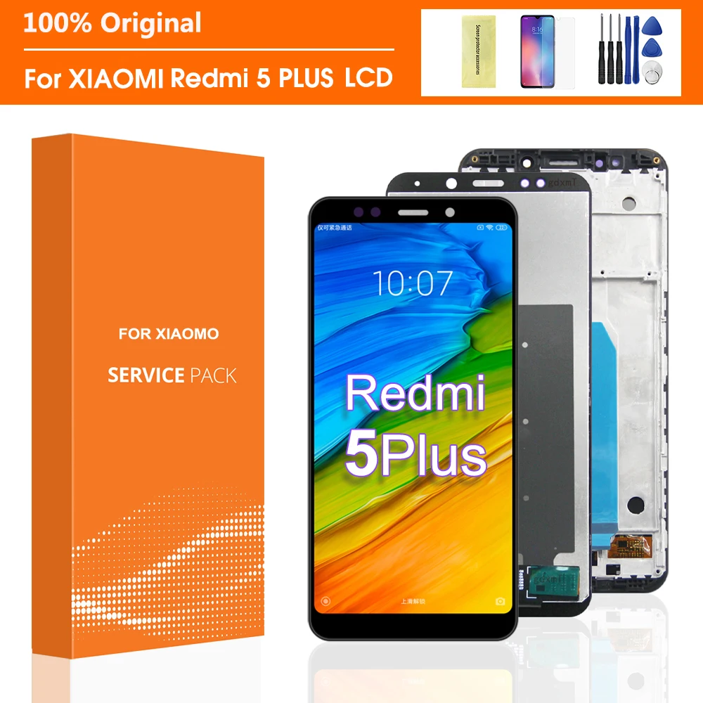 Original-For-Xiaomi-Redmi-5-Plus-LCD-Display-Touch-Screen-For-Redmi-5 ...