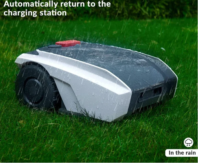 Mowing-robot-home-lawn-automatic-charging-for-shelter-from-rain ...