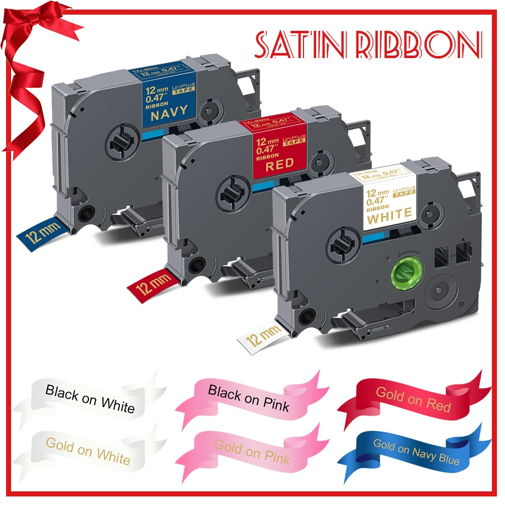 Compatible-12mm-TZe-Satin-Ribbon-for-Brother-P-touch-Cube-Labeling ...