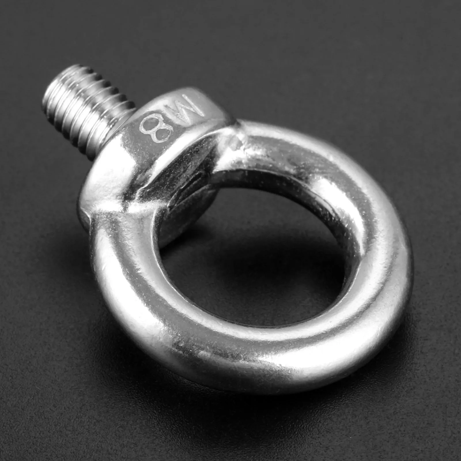 Marine Grade 316 Stainless Steel Eyebolt Lifting Eye Bolts Ring Screw ...