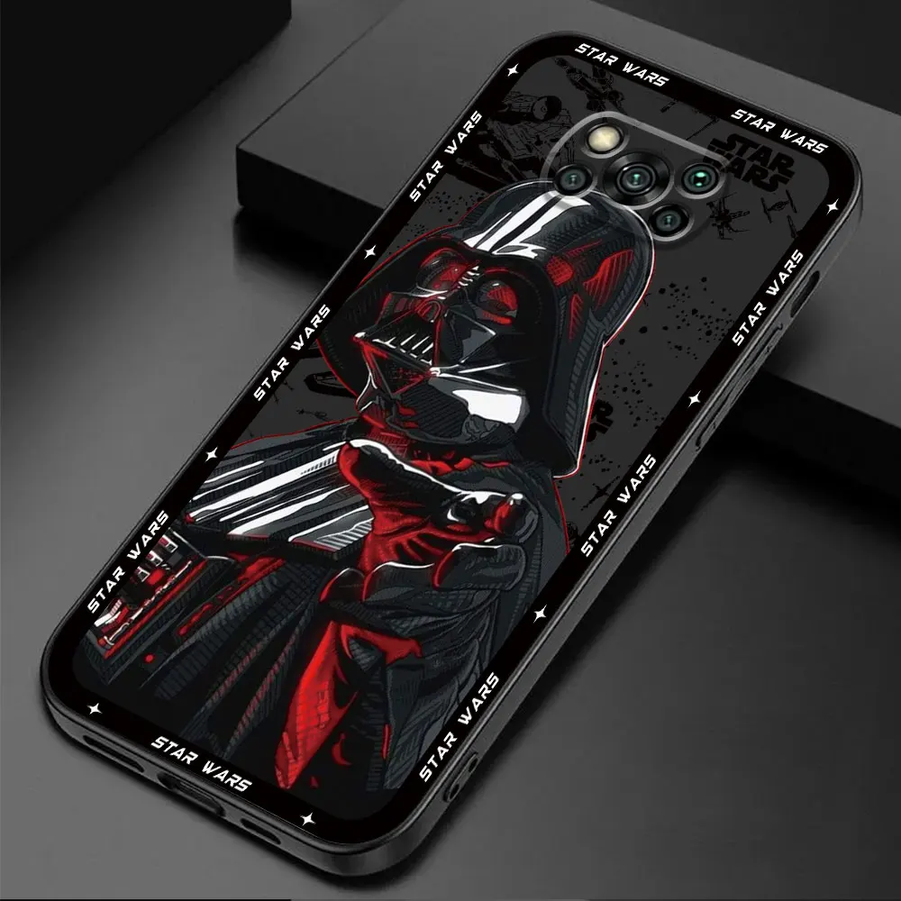 Silicone Phone Case with Stars Anime Wars Design Cover for Poco M3 Pro ...