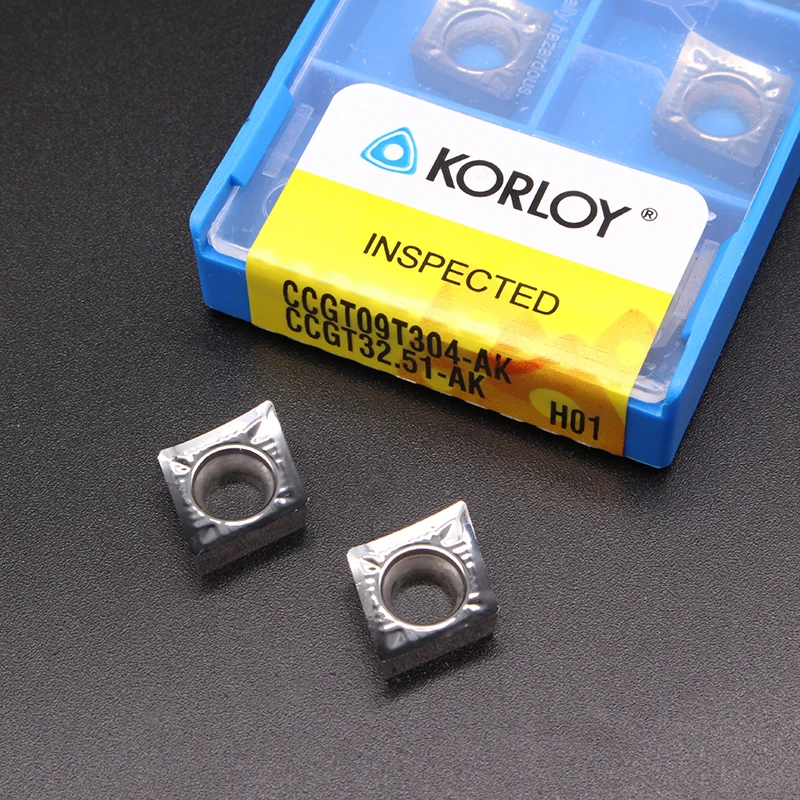 10PCS-CCGT09T304-AK-H01-Aluminum-Cutter-Blade-Insert-Cutting-Tool ...