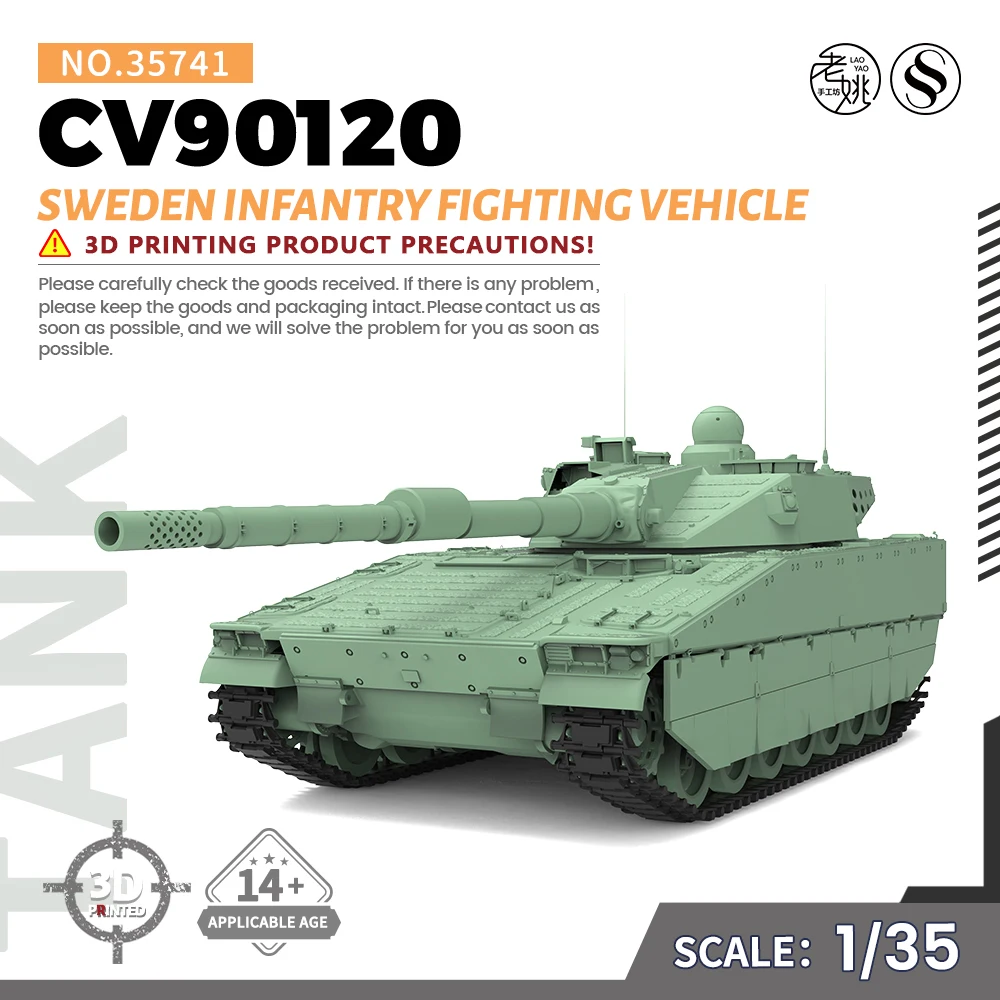 SSMODEL-SS35741-1-35-Military-Model-Kit-Sweden-CV90120-Infantry-Fighting-Vehicle.jpg