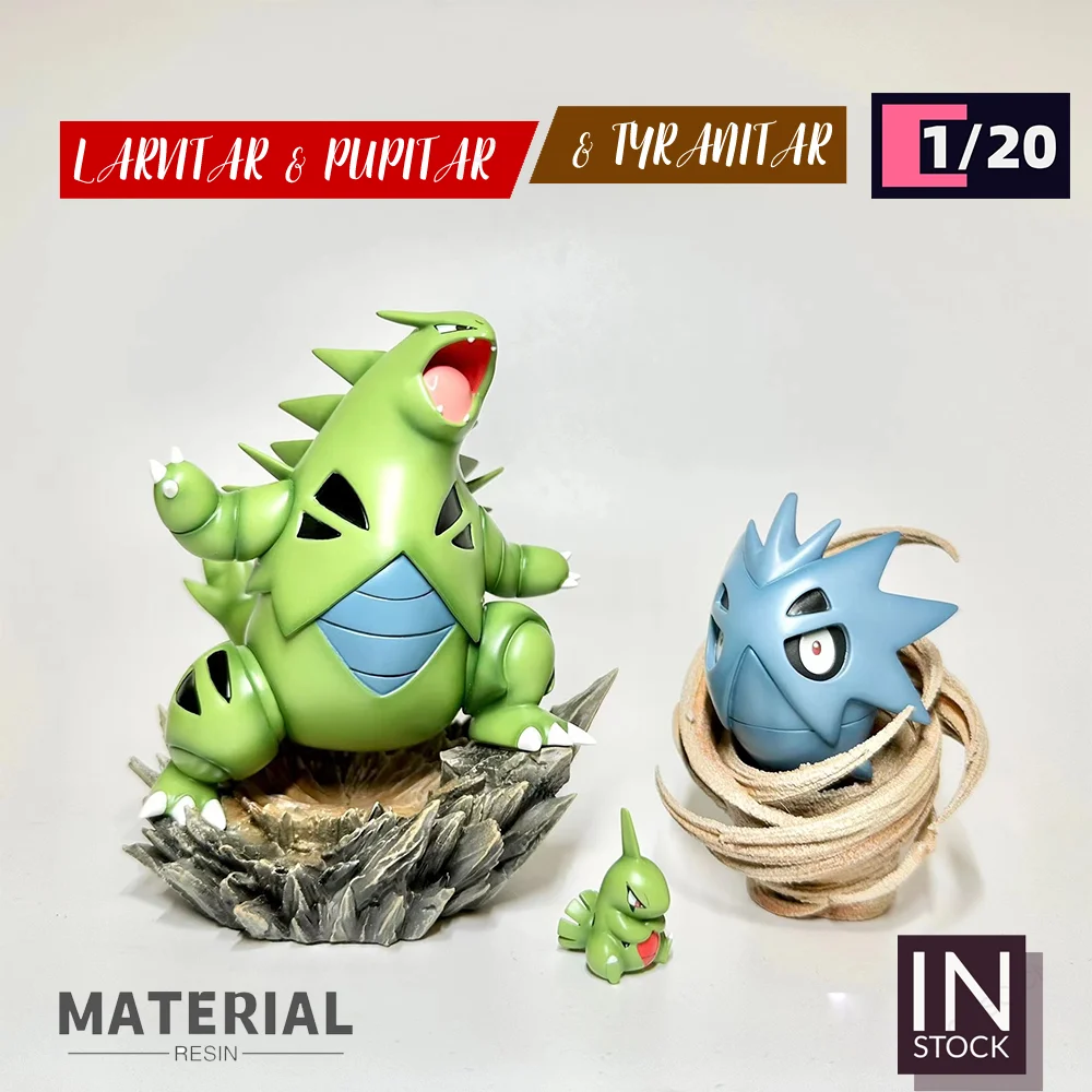 Larvitar Pupitar Tyranitar