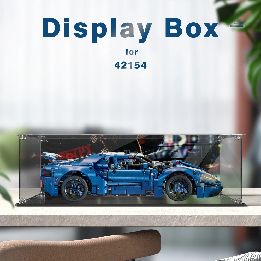 Acrylic-display-box-for-lego-42154-display-case-for-Ford-GT-building ...