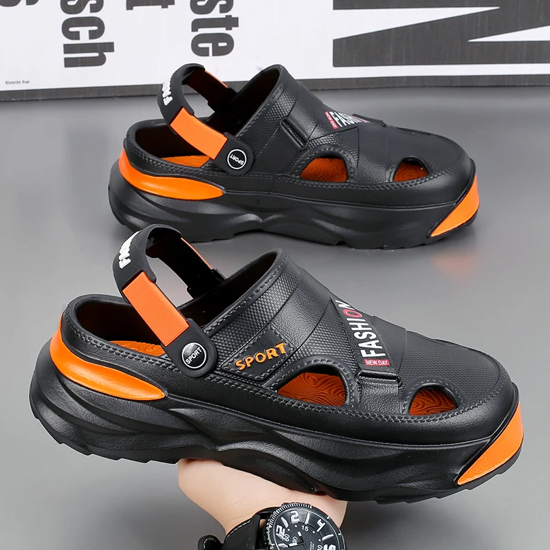 New-Men-Pool-Sandals-Outdoor-Beach-Shoes-Slip-On-Garden-Clogs-Sandals ...