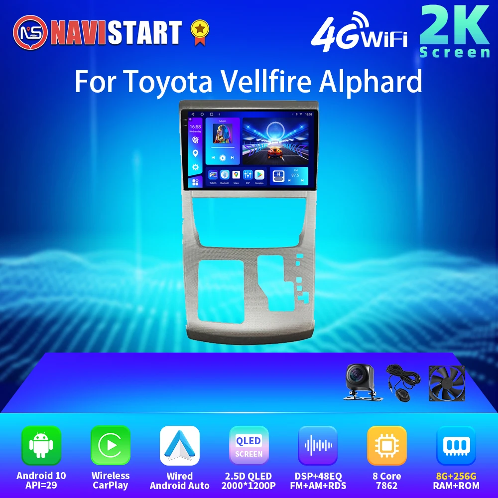 NAVISTART-2K-2000-1200-Car-Radio-For-Toyota-Vellfire-Alphard-2008-2011 ...