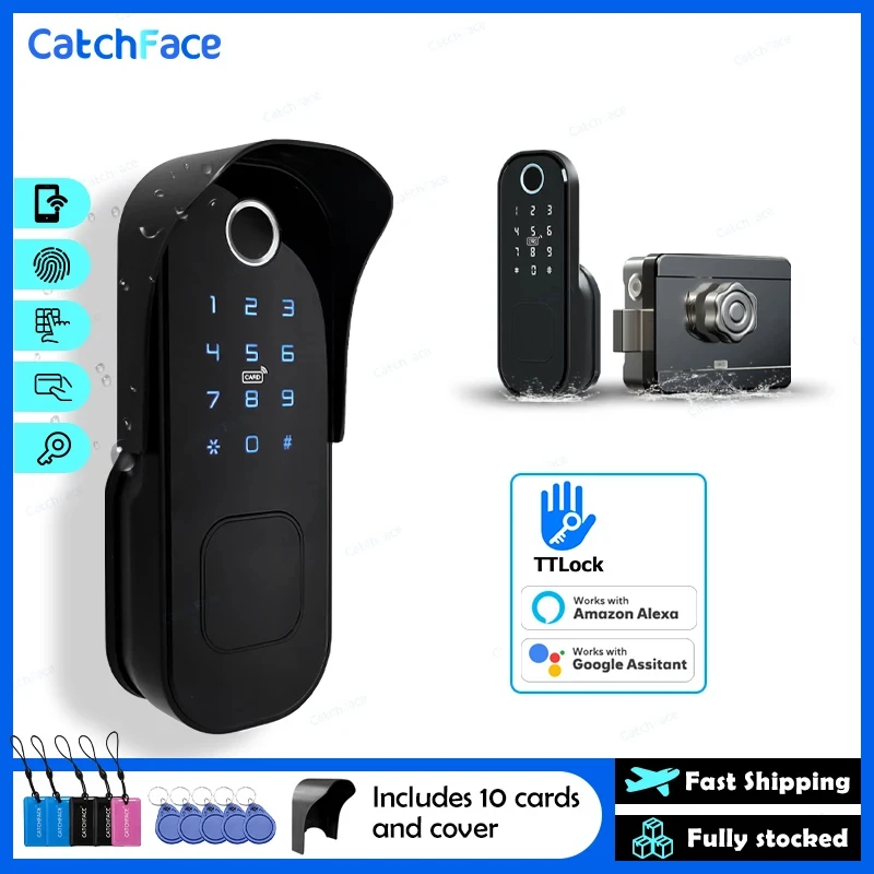 Fingerprint-Waterproof-Outdoor-Garden-Lock-Remote-Control-TTLock-App ...