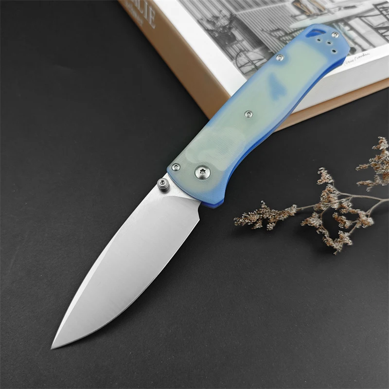 Natural-Jade-G10-535-1901-Bugout-Folding-Knife-S30v-Satin-Drop-Point ...