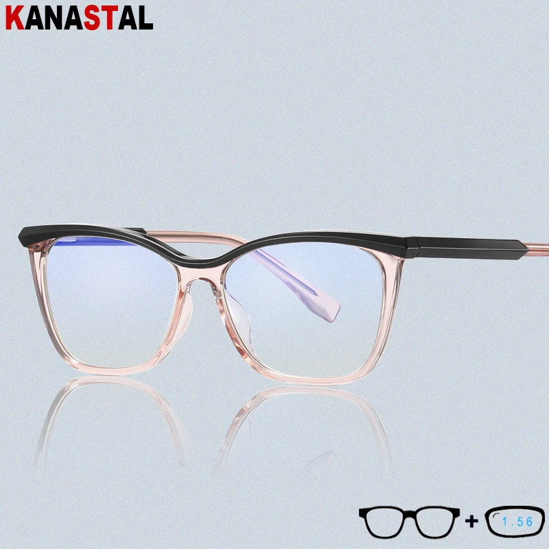 Women Blue Light Blocking Raading Men Computer Anti Fatigue TR Pin Cat ...