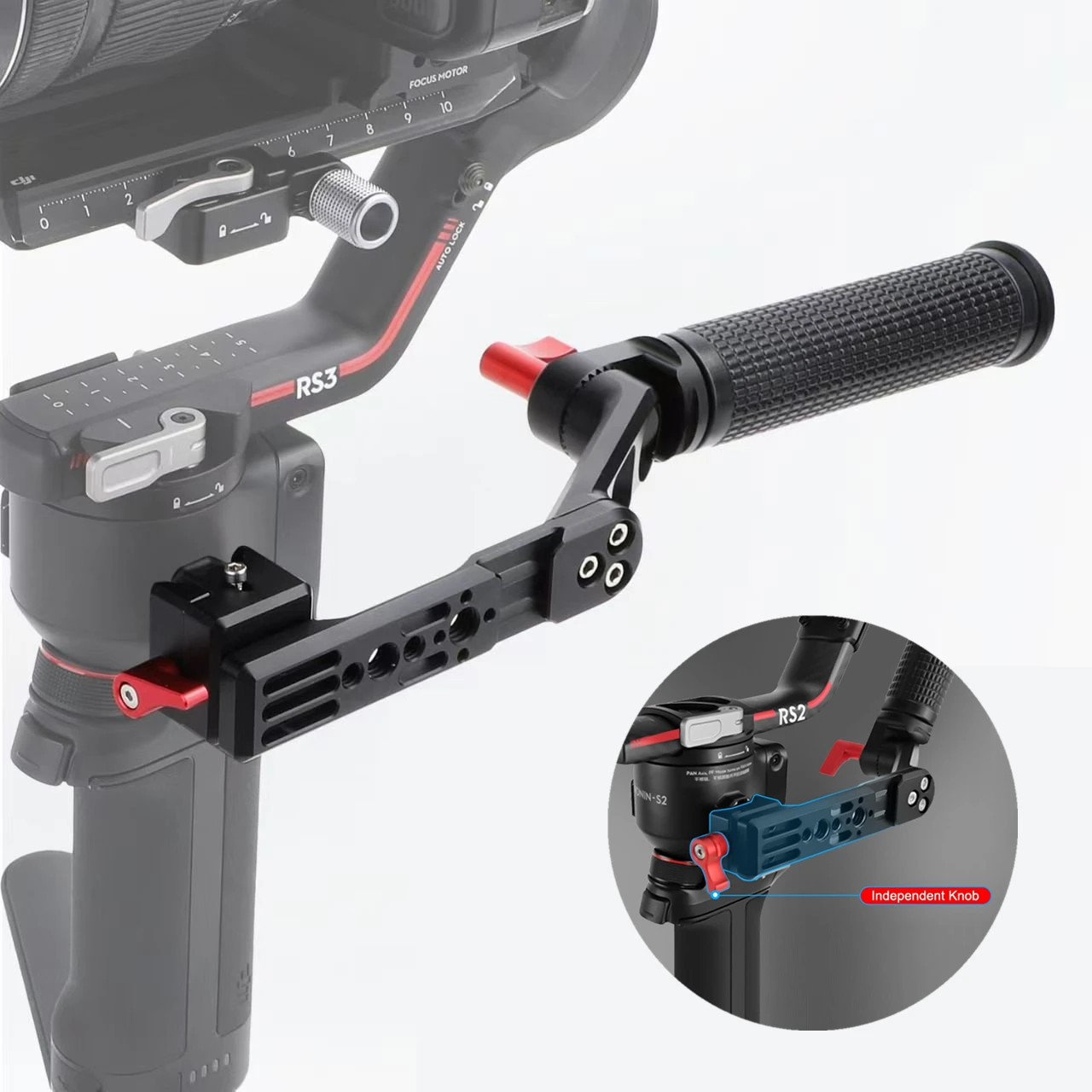 Aluminum Handle Sling Handgrip with Universal 1/4 Interface for DJI ...
