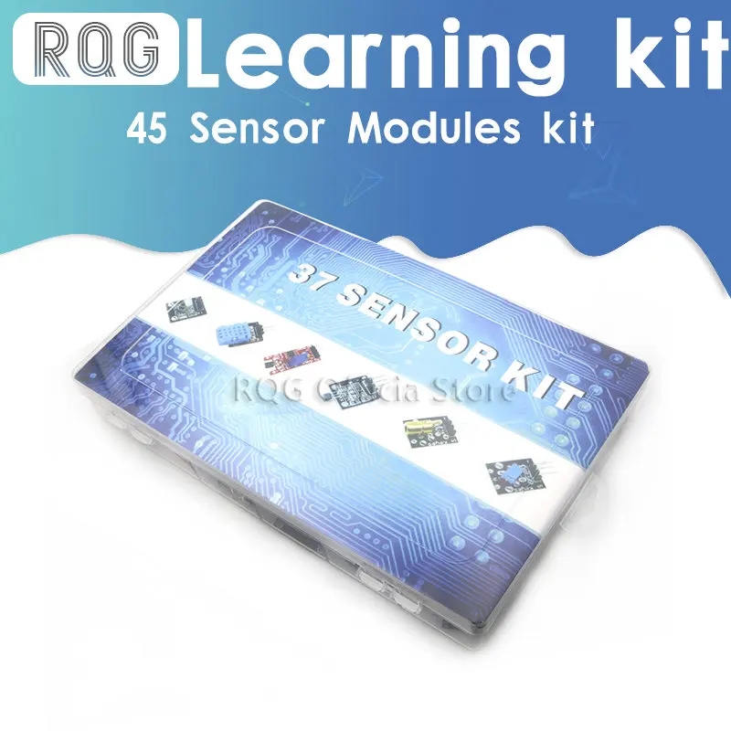 For-arduino-45-in-1-Sensors-Modules-Starter-Kit-better-than-37in1 ...