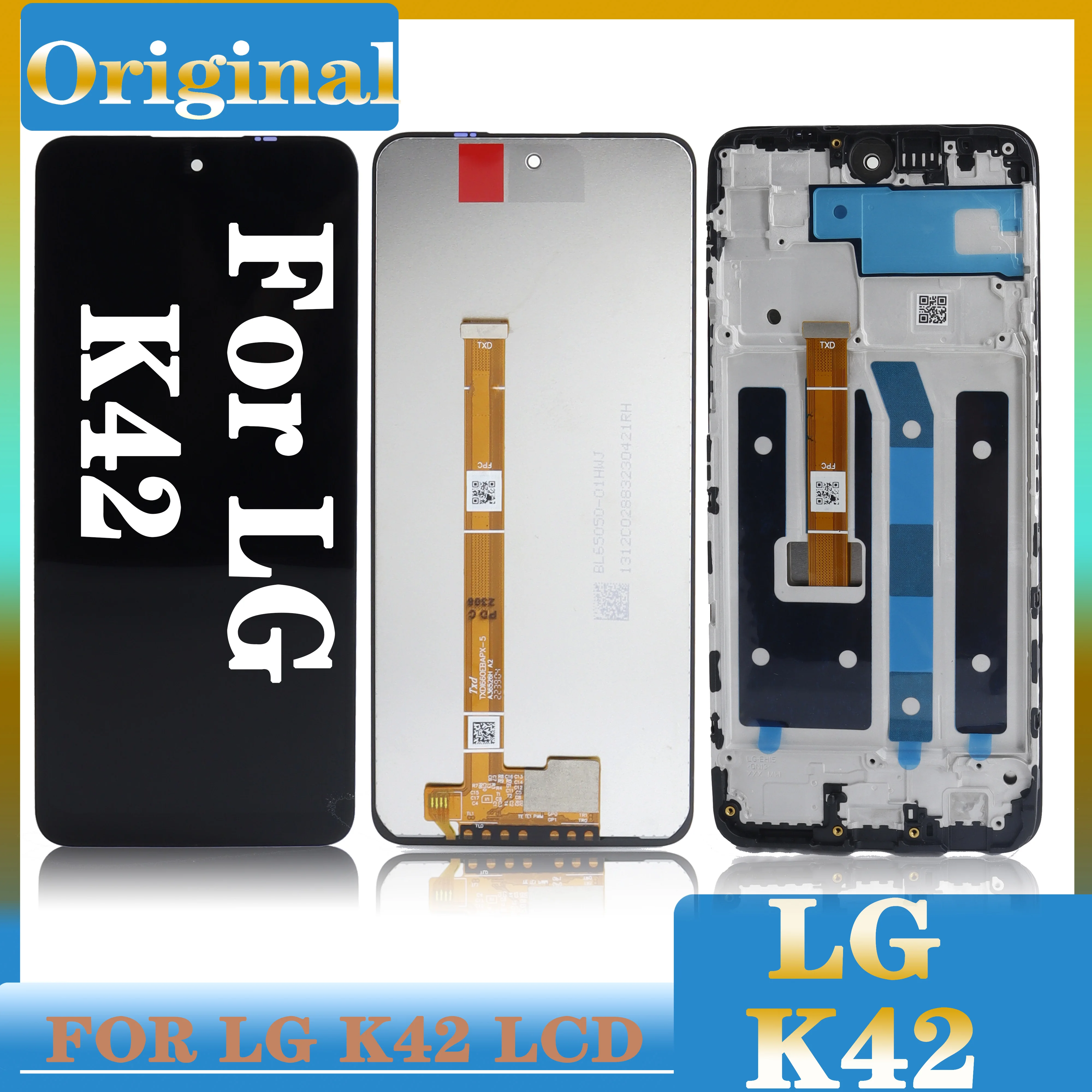 AMOLED para LG K42 pantalla LCD reemplazo del ensamblaje del ...