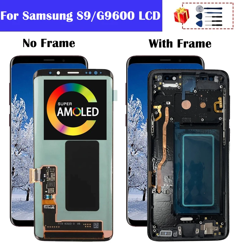 Super Amoled For Samsung Galaxy S9 G9600 Lcd Display With Touch Screen ...