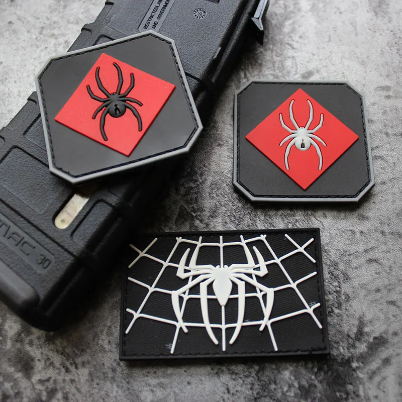 PVC-Adhesive-Drop-Widow-Spider-Morale-Badge-Creative-Tactics-Armband ...