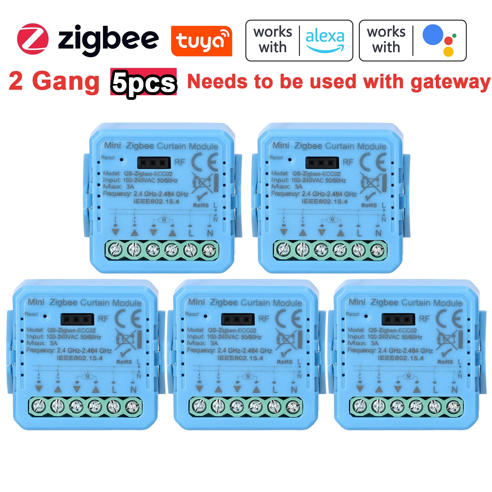 Curtain Modification Module | Tuya Zigbee Curtain Module | Mobilephone Device - Qs--cp03 ...
