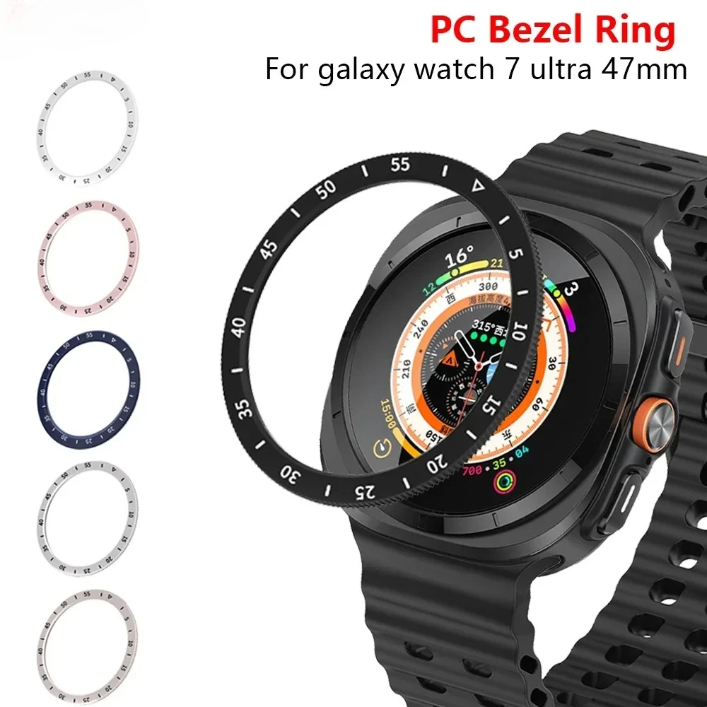 For Samsung galaxy Watch 7 Ultra 47mm PC Scale Rotation Circle New ...