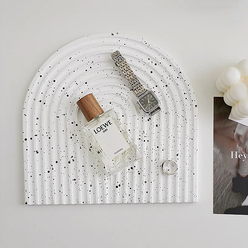 Wave-Textured-Tray-Small-Items-Storage-Props-Photographie-Food-Showcase ...