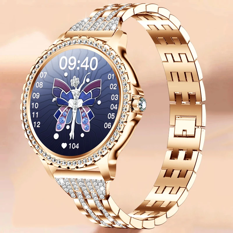 2023 NFC Smart Watch Women GT3 Pro 360*360 IPS Screen Heart Rate ...