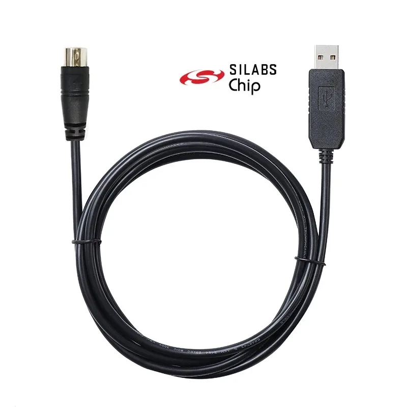 USB Programming Cable Silicon Labs CP2102 RS232 Serial to 8-pin Mini ...