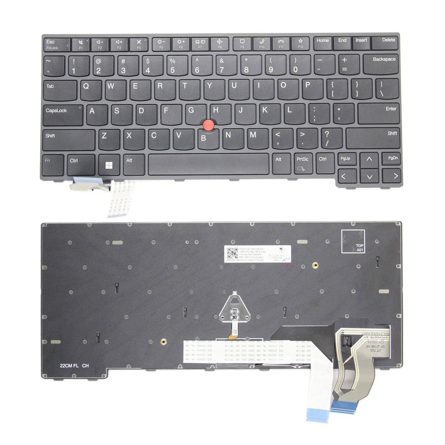100-Original-New-US-RU-Russian-Keyboard-For-Lenovo-Thinkpad-L14-GEN3 ...