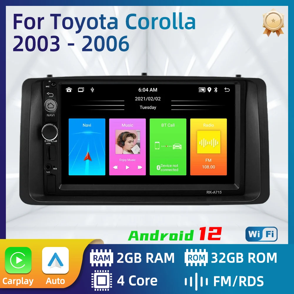 7-Car-Radio-For-Toyota-Corolla-2003-2006-Android-Stereo-Multimedia-2 ...