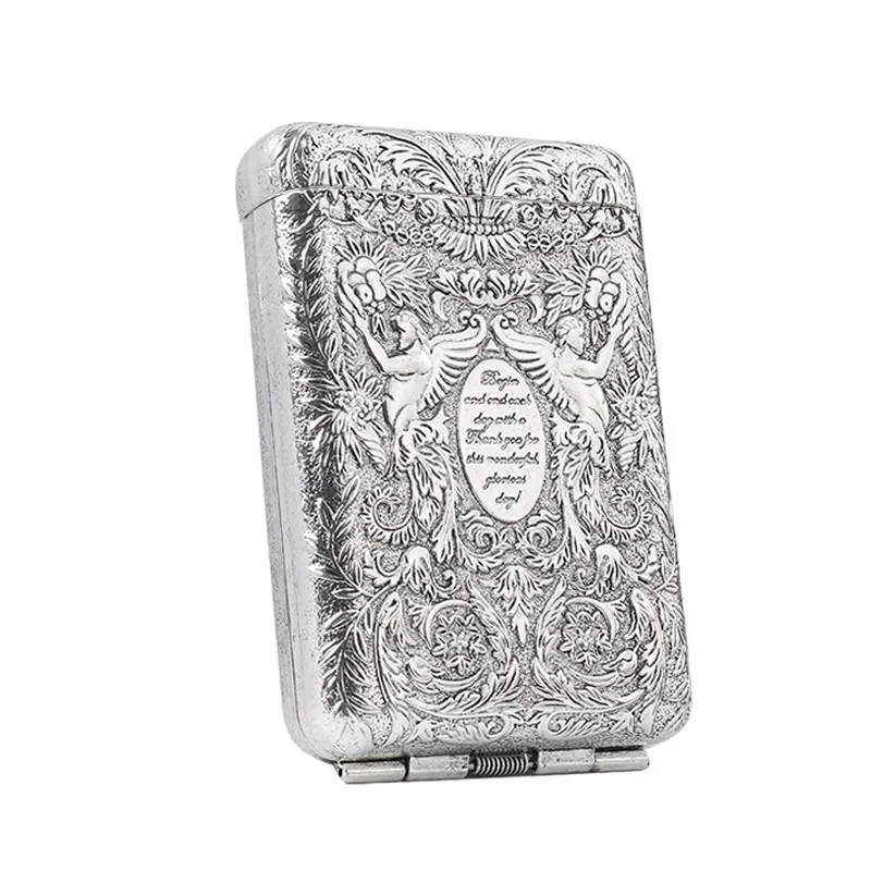 Vintage-Three-open-Cigarette-Box-14-pieces-of-Metal-Thick-Cigarette ...