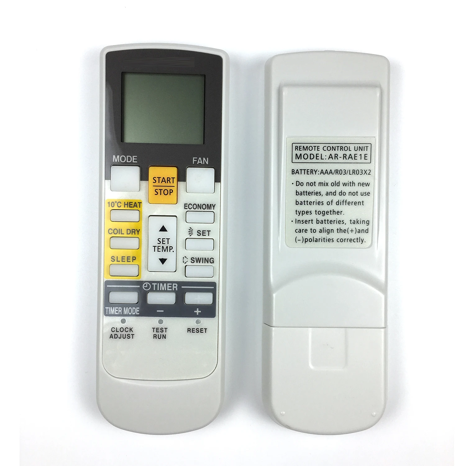 AR-RAE1E-Replaced-Remote-control-for-Fujitsu-Air-Conditioner-AR-REG1U ...