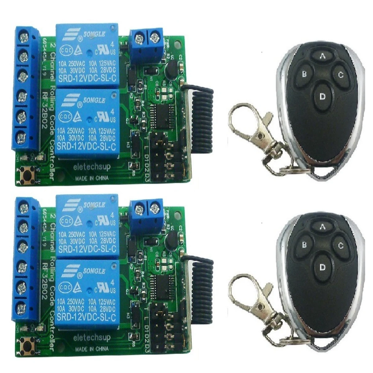 Keeloq-mando-a-distancia-HCS301-para-puerta-mando-a-distancia-placa ...