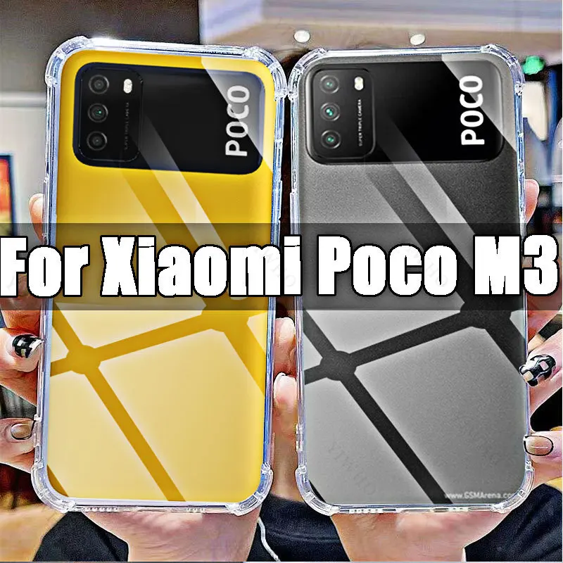 HD-Phone-Soft-Case-for-Xiaomi-Poco-M3-Clear-Transparent-Covers-Shell ...
