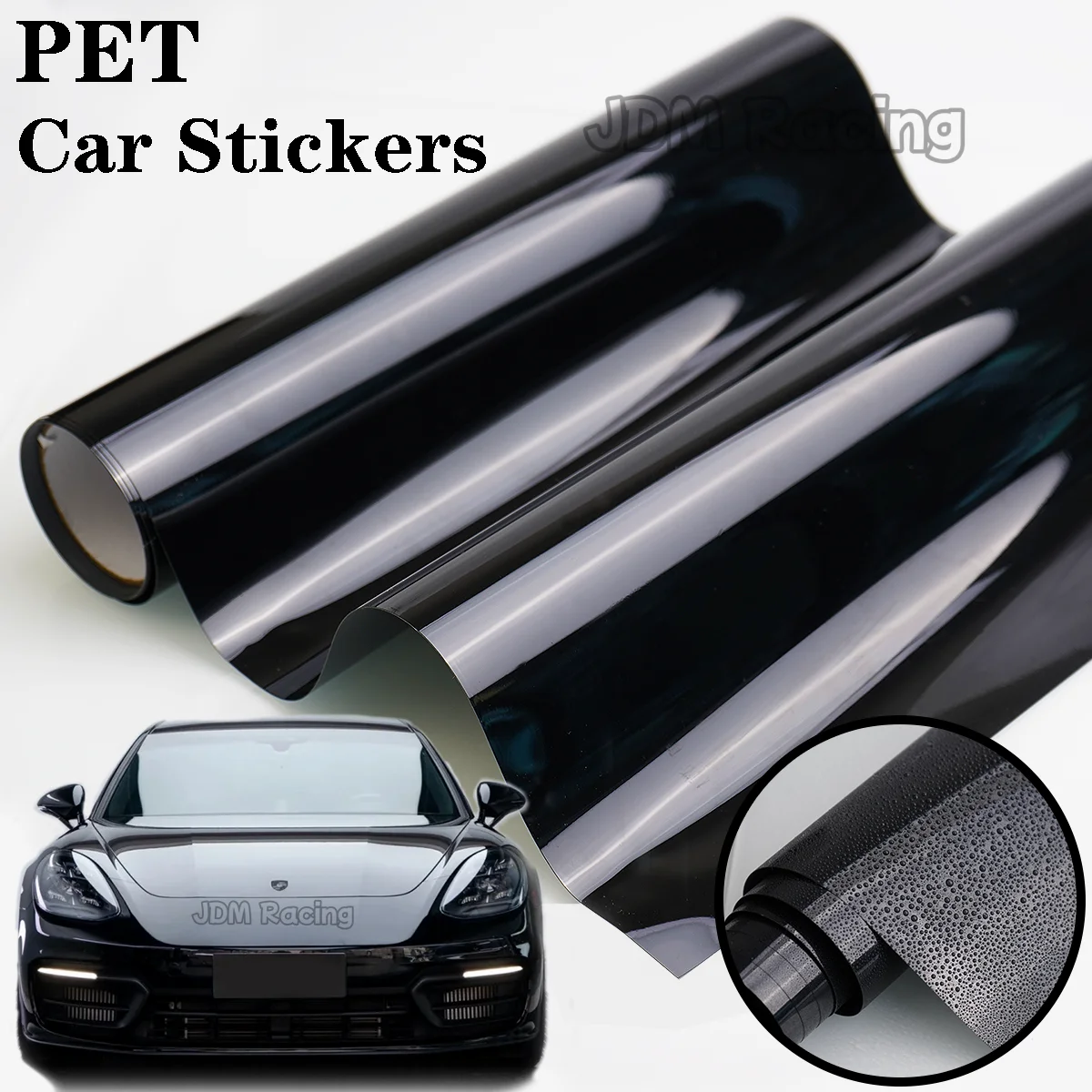 Ultra Glossy Black Auto Stickers for Car Wrap Vinyl Accessories for ...