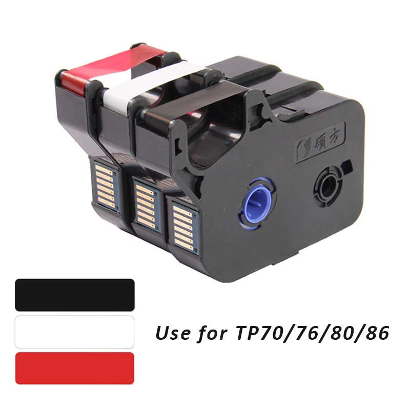 1pcs TP-R1002B TP-R802R Supvan PVC 슬리브 튜브 테이프 TP70 - 티몬