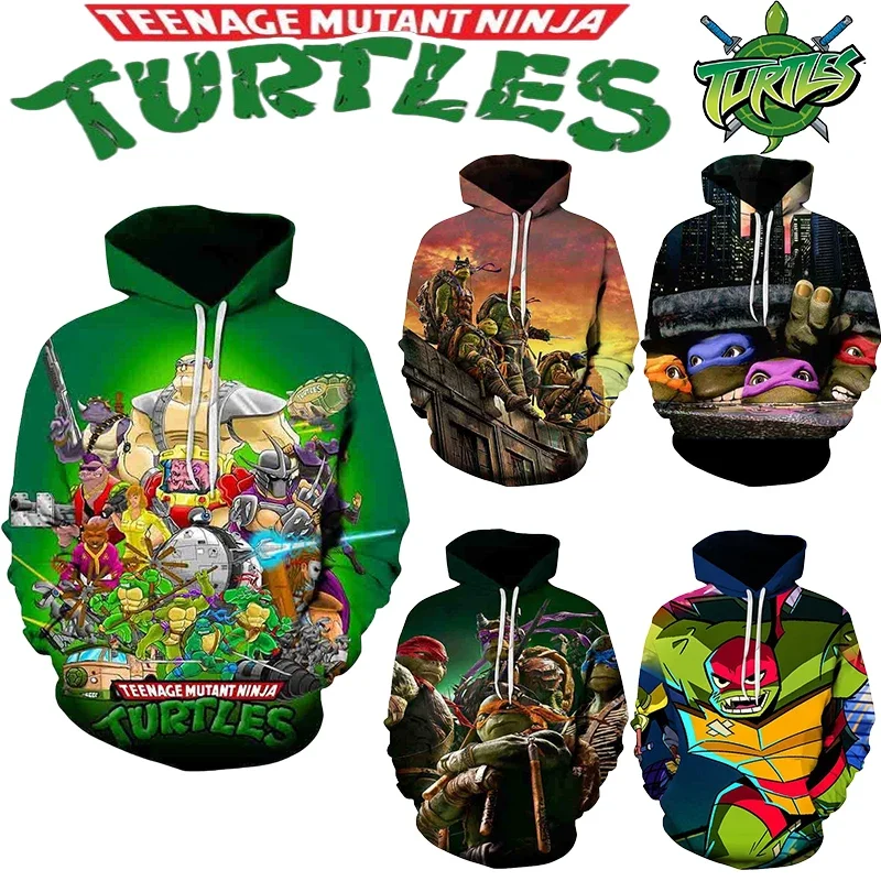 New-Teenage-Mutant-Ninja-Turtles-Hoodie-TMNT-Winter-Spring-and-Autumn ...