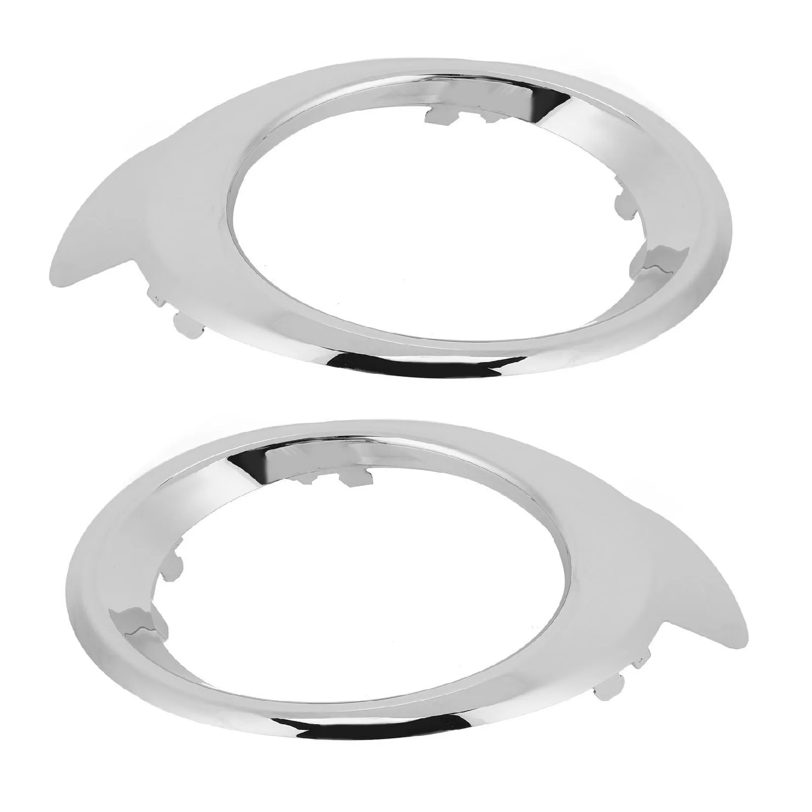 Front Bumper Fog Light Trim Cover ABS Fog Light Bezel Grille Molding ...