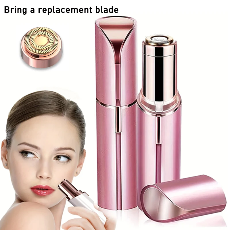 Portable-Lipstick-Shaped-Electric-Epilator-with-One-Blade-for-Women ...