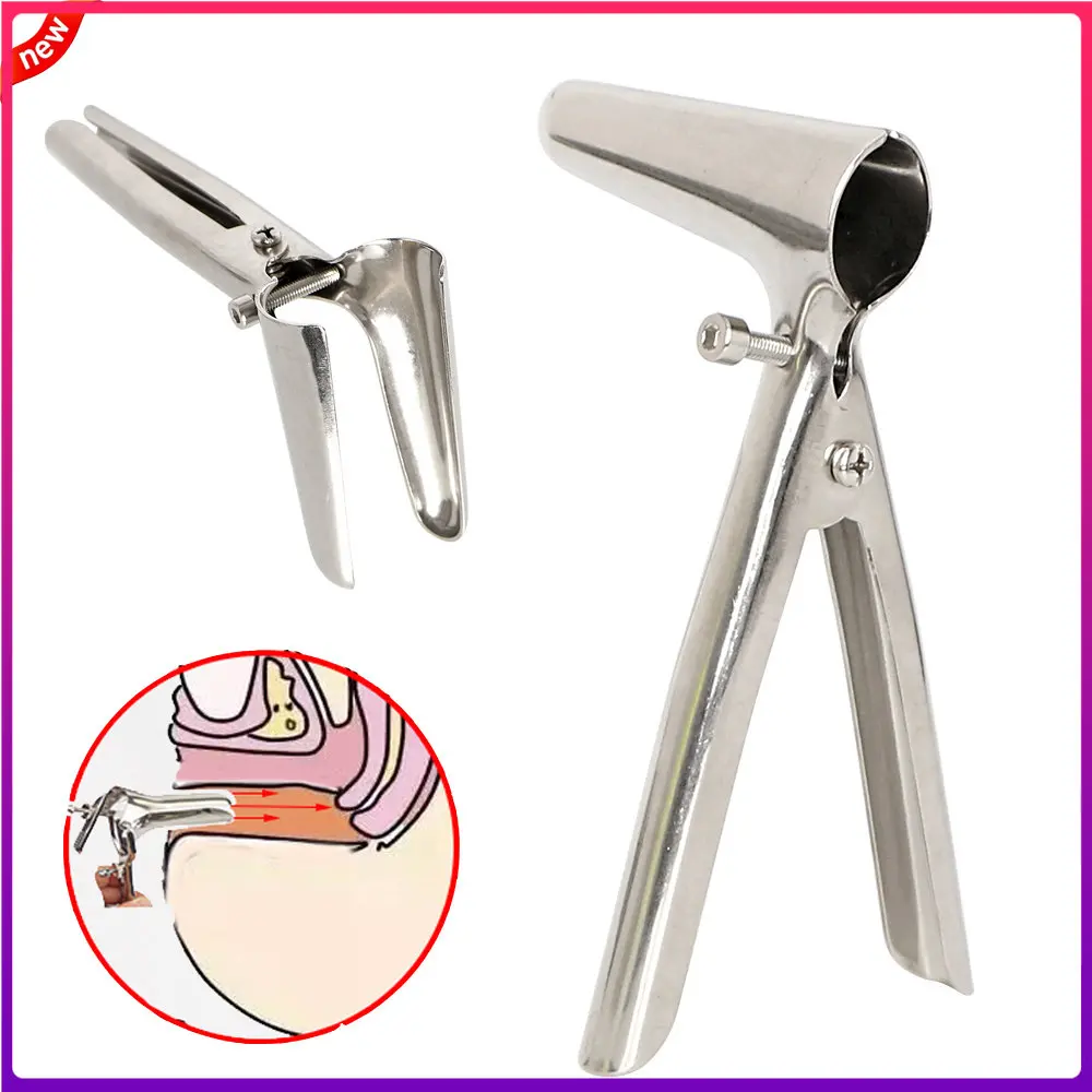 Medical Stainless Steel Expand Vaginal Device Speculum Mirror Vaginal Anal Clean Dilator Adults ...
