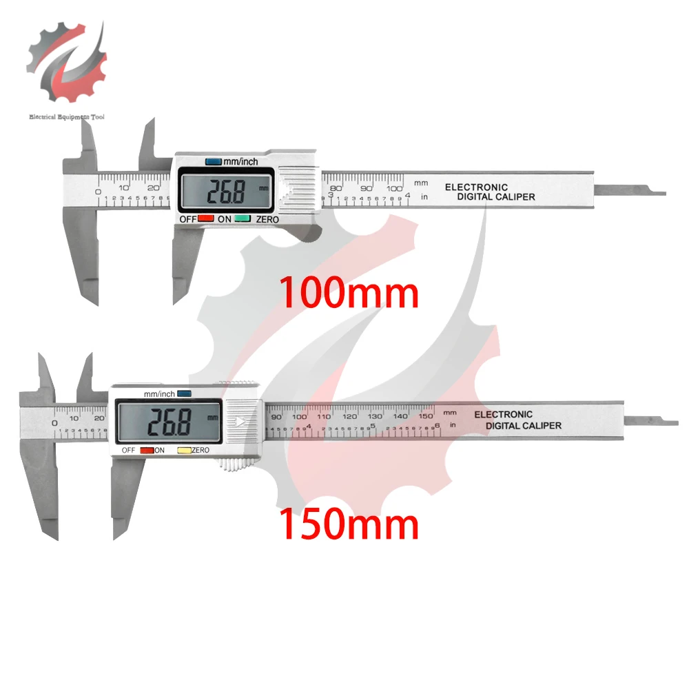 Digital-Vernier-Caliper-LCD-Electronic-Altimeter-Micrometer-Measuring ...